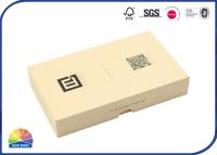 China Electronics Packaging Paper Gift Box Recyclable Brown Color EVA Tray Precision Parts for sale