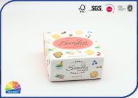 China Cookies Pink Durable Folding Carton Box Matte Lamination Customized Logo For Snacks for sale