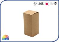 China Custom Printed Folding Carton Box Recycled Kraft Paper Cosmetic Shampoo Packaging for sale