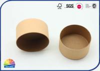 China Matte Varnishing Kraft Paper Tube No Printed No Logo Eco Friendly for sale