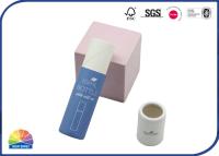 China 10ml Bottle Essential Oils Composite Paper Tube With Plastic Window Matte for sale