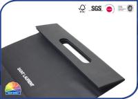 China Die Cut Handle Matte Paper Shopping Bags Adhesive Seal Cloth Packaging for sale
