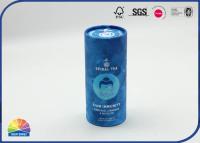 China Kraft Core 4C Printed Paper Gift Tube Matte Lamination Elegant for sale