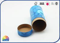 China Kraft Core 4C Printed Paper Gift Tube Matte Lamination Elegant for sale