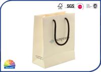 China Recyclable Cotton Handle Kraft Paper Bags For Perfume Packaging Soft Touch Thickness for sale