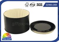 China Black Metal Plug / Cap / Bottom Paper Packaging Tube Sustainable For Eye Mask for sale