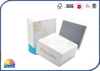 China Necklace Ring Paper Gift Box Packing Cardboard Thickness Gold Hot Foil Stamping for sale