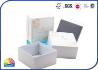 China Necklace Ring Paper Gift Box Packing Cardboard Thickness Gold Hot Foil Stamping for sale