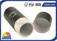 China Curl / Disc Closure Custom Brand Logo Paper Tube Containers For Retail Packaging for sale