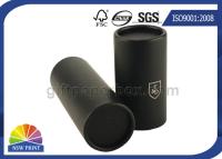 China Logo Printing Two Piece Telescope Paper Packaging Tube Round Paper Tube Containers for sale