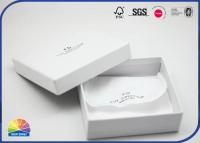 China White Color Customized Printed Logo Luxury Paper Gift Box Matte Lamination for sale