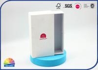 China Customized Logo 1C Printed Luxury Drawer Paper Box Matte Lamination for sale