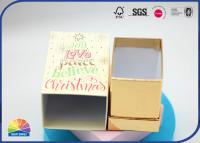 China Gold Hot Stamping Rigid Shoulder Box Customzied Paper Gift for sale