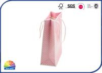 China 190gsm Coated Gloss Lamination Paper Gift Bag With Nylon Ropes Custom Dimension for sale