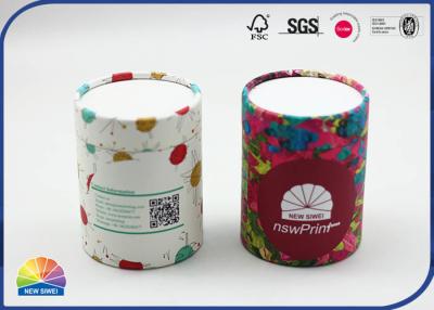 China Die Cut Printed Customized Size Paper Packaging Tube Eco Friendly for sale
