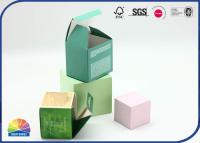 China Cosmetics Matt Lamination 4C Printed Folding  Carton Box Recycle Small Size for sale