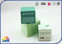 China Cosmetics Matt Lamination 4C Printed Folding  Carton Box Recycle Small Size for sale