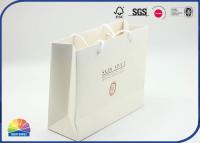 China 350g Coated Paper Shopping Bags Matte Lamination Customized Logo With Handle for sale