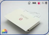 China 350g Coated Paper Shopping Bags Matte Lamination Customized Logo With Handle for sale