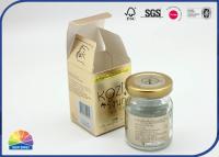 China Embossing Customized Logo 300g Coated Paper Folding Boxes For Swallows Nest for sale