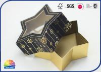 China Star Designed 300g Folding Gold Card Carton Boxes Customized Logo Matte Varnishing for sale