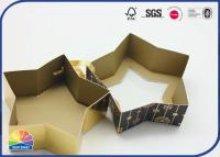 China Star Designed 300g Folding Gold Card Carton Boxes Customized Logo Matte Varnishing for sale