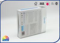 China Auto Bottom Lock Folding Carton Box Silver Paper Debossing Logo For Ampoules Packing for sale