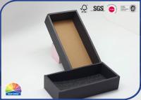 China E-Flute Black Corrugated Mailer Box Matte Lamination Customzied Size And Logo for sale