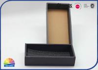 China E-Flute Black Corrugated Mailer Box Matte Lamination Customzied Size And Logo for sale
