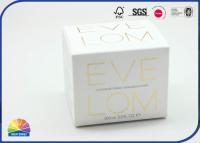 China White 350gsm Coated Paepr Matte Lamination Folding Carton Box Gold Hot Stamping for sale
