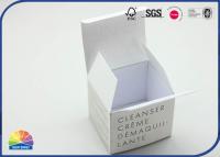 China White 350gsm Coated Paepr Matte Lamination Folding Carton Box Gold Hot Stamping for sale