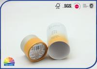 China Customized Matte Lamination 4C Printed Paper Packaging Tube For Essential Oil for sale