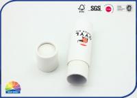 China Customized Logo Matte Lamination 4C Printed Paper Packaging Tube Embossing for sale