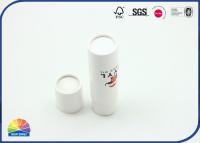 China Customized Logo Matte Lamination 4C Printed Paper Packaging Tube Embossing for sale