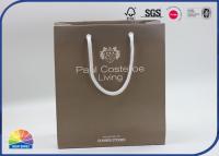 China Customized 350g Coated Paper Shopping Bags Matte Lamination With Handle for sale