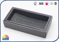 China Matte Black Corrugated Packaging Box Enviromental Friendly Boxes For 3C Accessories Packing for sale