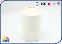 China 3 Pieces Paper Packaging Tube Hot Silver Stamping Logo For Set Makeup Glitter Powder for sale