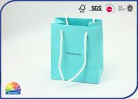 China Embossing Matte Lamination Special Reusable Paper Bag Customized Logo With Handle for sale