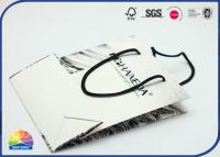 China 250gsm Customized Logo Coated Paper Gift Shopping Bags Matt Lamination for sale