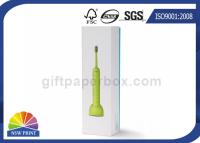 China Electric Toothbrush Rigid Paper Gift Boxes Customized With EVA Foam Insert for sale