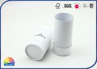China Customized Design Size Paper Packaging Tube Logo Matt Lamination for sale