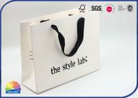 China Big 200gsm Coated Paper Gift Bag Matte Lamination With Handle Luxury Product for sale