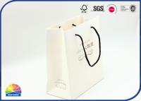 China Printed Customized Logo Paper Gift Bag For Luxury Product With Handle for sale