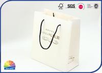 China Printed Customized Logo Paper Gift Bag For Luxury Product With Handle for sale