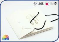 China Printed Customized Logo Paper Gift Bag For Luxury Product With Handle for sale