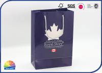 China Chocolate Packaging Paper Shopping Bags Matt Lamination With Nylon Ropes for sale