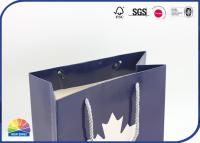 China Chocolate Packaging Paper Shopping Bags Matt Lamination With Nylon Ropes for sale