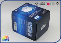 China Personal Care Paper Special Design Mask Folding Carton Box Gloss Lamination for sale