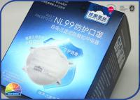 China Personal Care Paper Special Design Mask Folding Carton Box Gloss Lamination for sale
