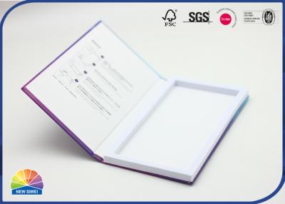 China EVA Foam Hinged Lid Gift Box For Music CD Photo Album Brochure Packaging for sale
